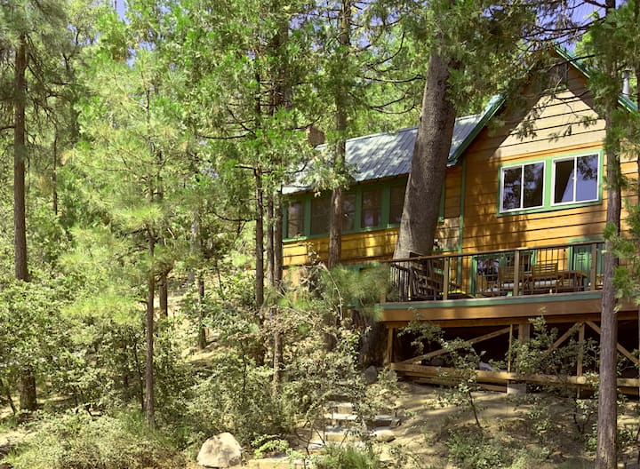 Lake Front Cabin With Forest Suite & Dome - North Fork, CA