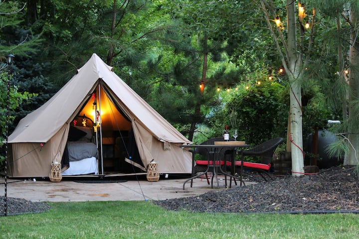 Doodlevines Vineyard Yurt - ヤキマ, WA