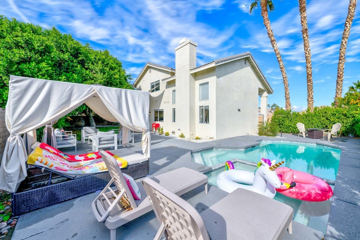 Palm Springs Bach Pad~spa, Pool, Gameroom 6bed - Indio, CA