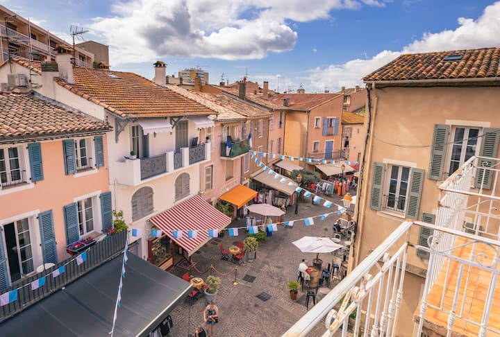 Bel Appartement Centre, Parking, Balcons, Clim - Sainte-Maxime