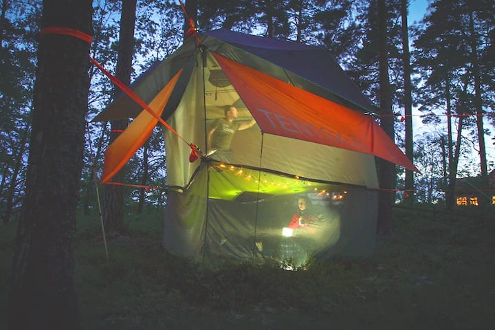Rahajärvi Hammock Camp - Tentile Tree Tent Stack - Inari