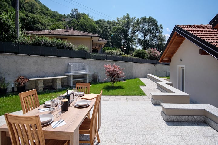 Eden 6 - Trilocale Nuovo Con Giardino X 6 Persone - Mergozzo