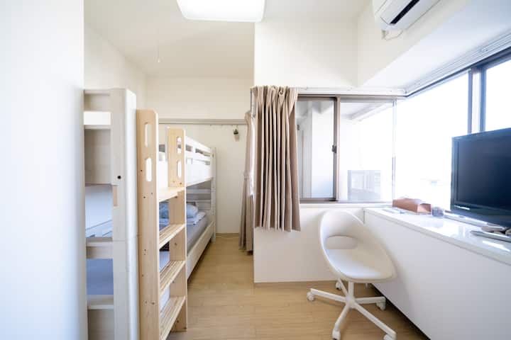 #701 Subway Walk 6 Mins/bathroom Kitchen/2 People - Tokyo