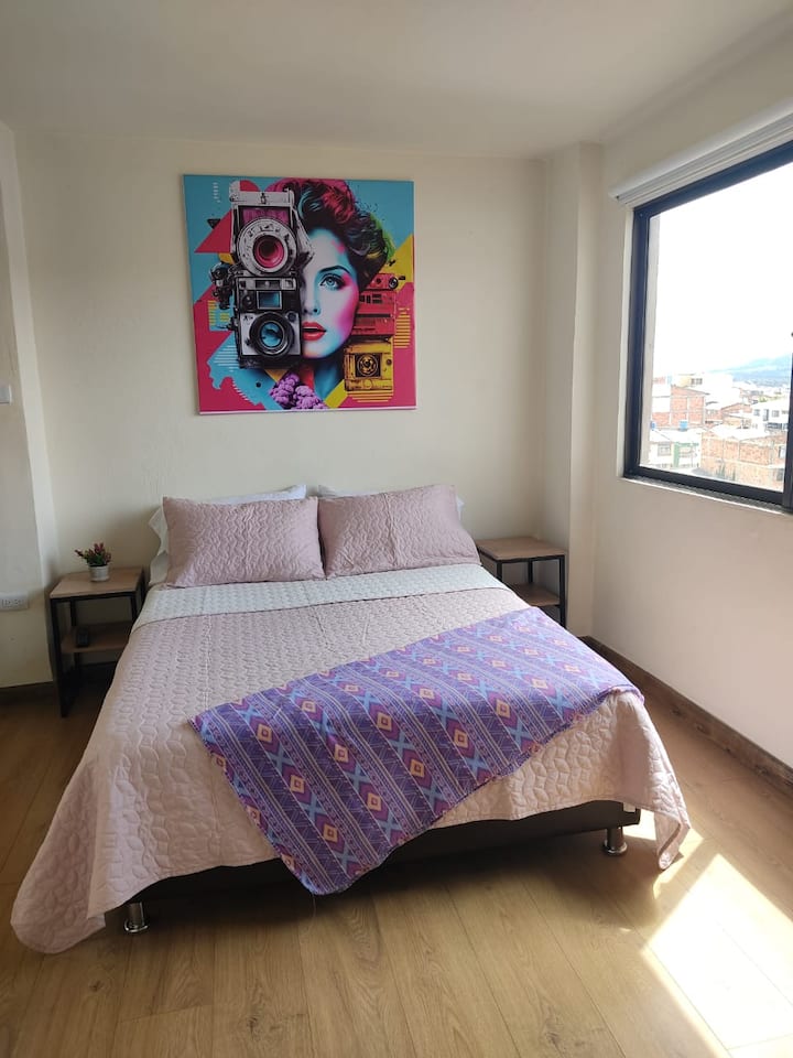 Apartamento De Una Habitación Centro De Tunja - Tunja