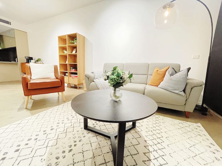 Modern Apartment 1b&1b @Fawkner, St Kilda Road. - St Kilda