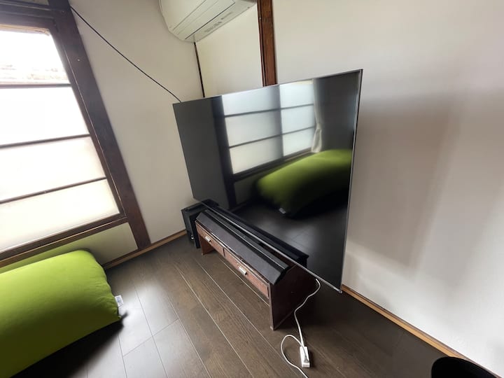 【昭和の家Anzu】yogiboとハンモックで癒し空間/2階建一軒家貸切/どこか懐かしい昭和の雰囲気 - 후쿠시마시