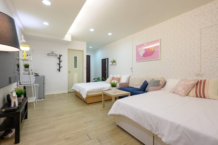 3/6minwalkximenmrt/lift/ac+h/wifi/washer/microwave - Taipei City