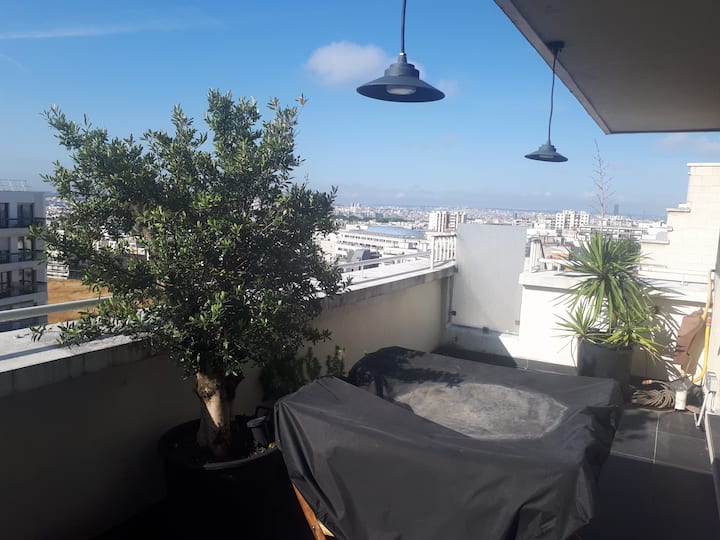 Duplex Rooftop Terrasses - Porte de Montreuil