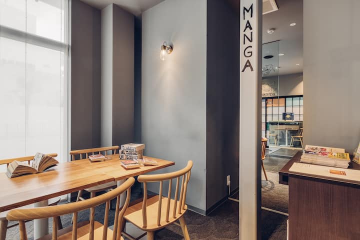 Private Dormitory Room/free Wi-fi/free Space/namba - Osaka