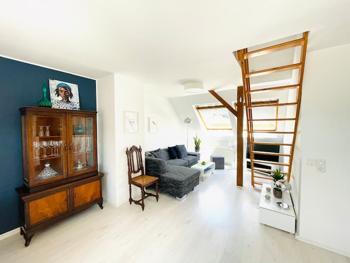 Duplex éLégant, Oasis à 15 Min De La Gare Centrale - Hannover
