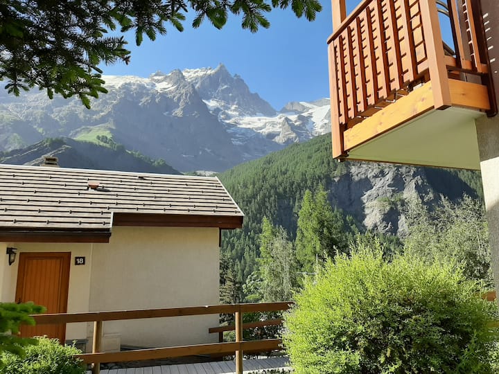 Appartement "Marmotte" Terrasse Vue Glaciers N°801 - La Grave