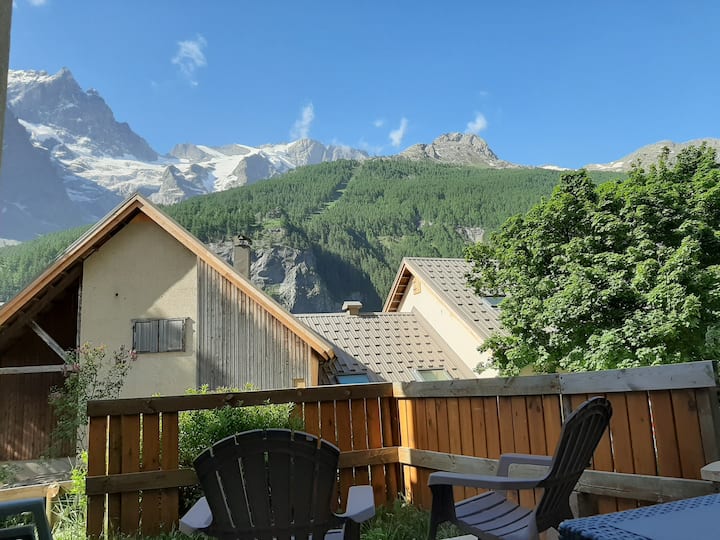 Appartement "Marmotte" Terrasse Vue Glaciers N°141 - La Grave