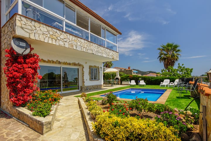 Sea View+private Pool+garden - Tossa de Mar