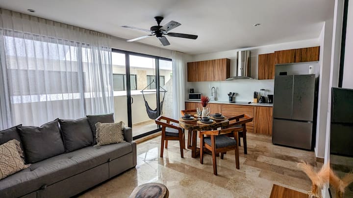 Cozy Apartment With Comfortable Coworking - Tulum
