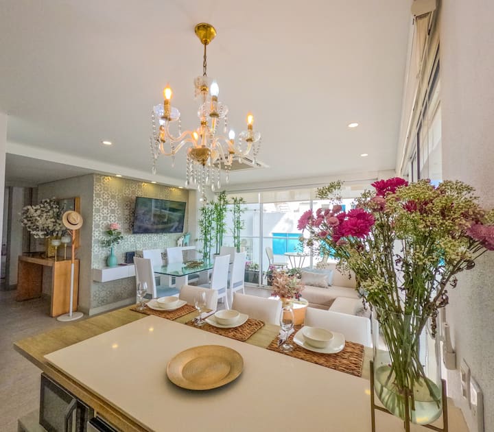 Lujoso Apartamento En El Edificio Martinique P7 - Cartagena