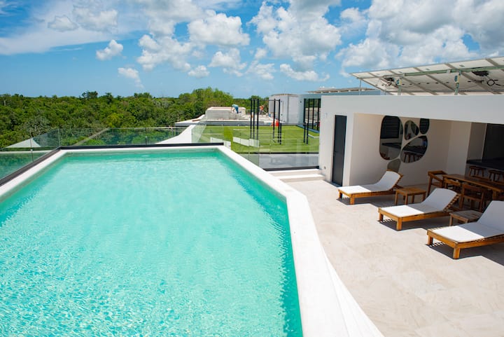 Twin Pools Paradise Cozumel | New 2 Bedroom Condo! - Cozumel