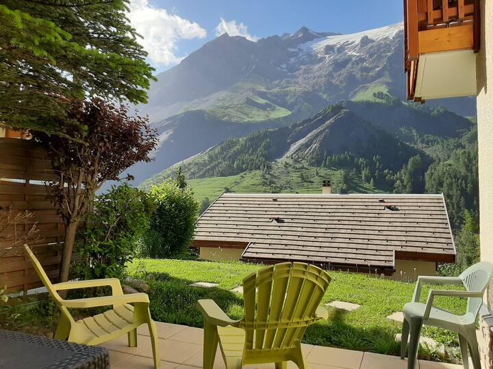 Appartement "Marmotte" Terrasse Vue Glaciers N°501 - La Grave