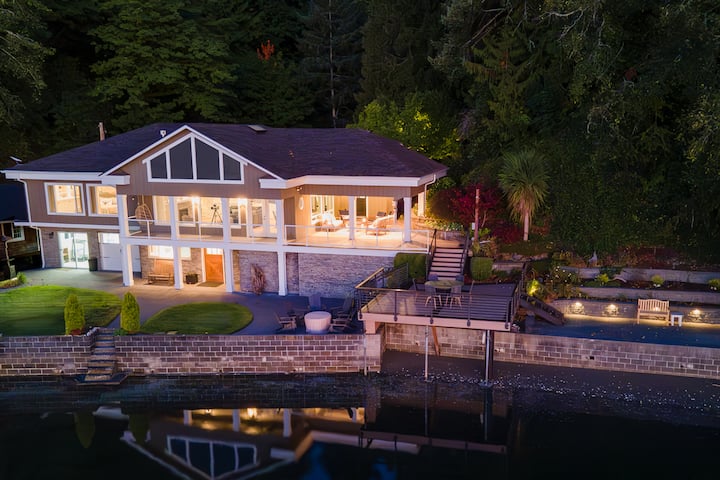Modern Luxe Waterfront Home - Olympia, WA