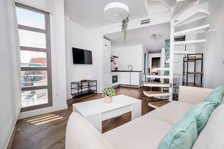 Private Rooftop.bbq Grill Bright - Málaga