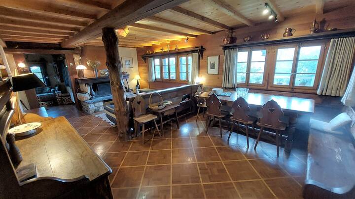 Chalet Familial Et Cosy, Vue Panoramique Unique ! - Vercorin