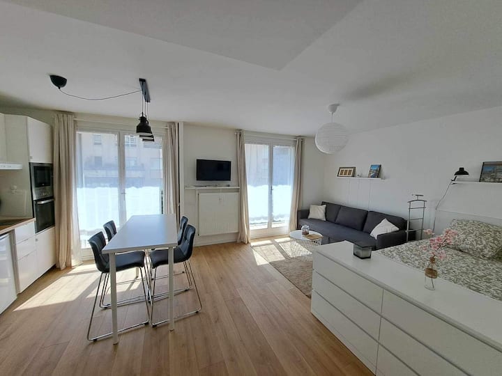 Joli Appartement Ave Balcon Grenoble - Grenoble