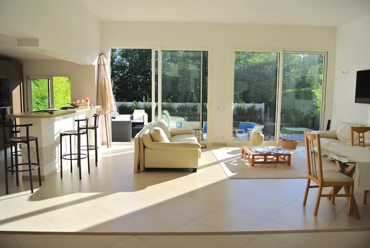 Maison Contemporaine Sur Jardin - Le Chesnay