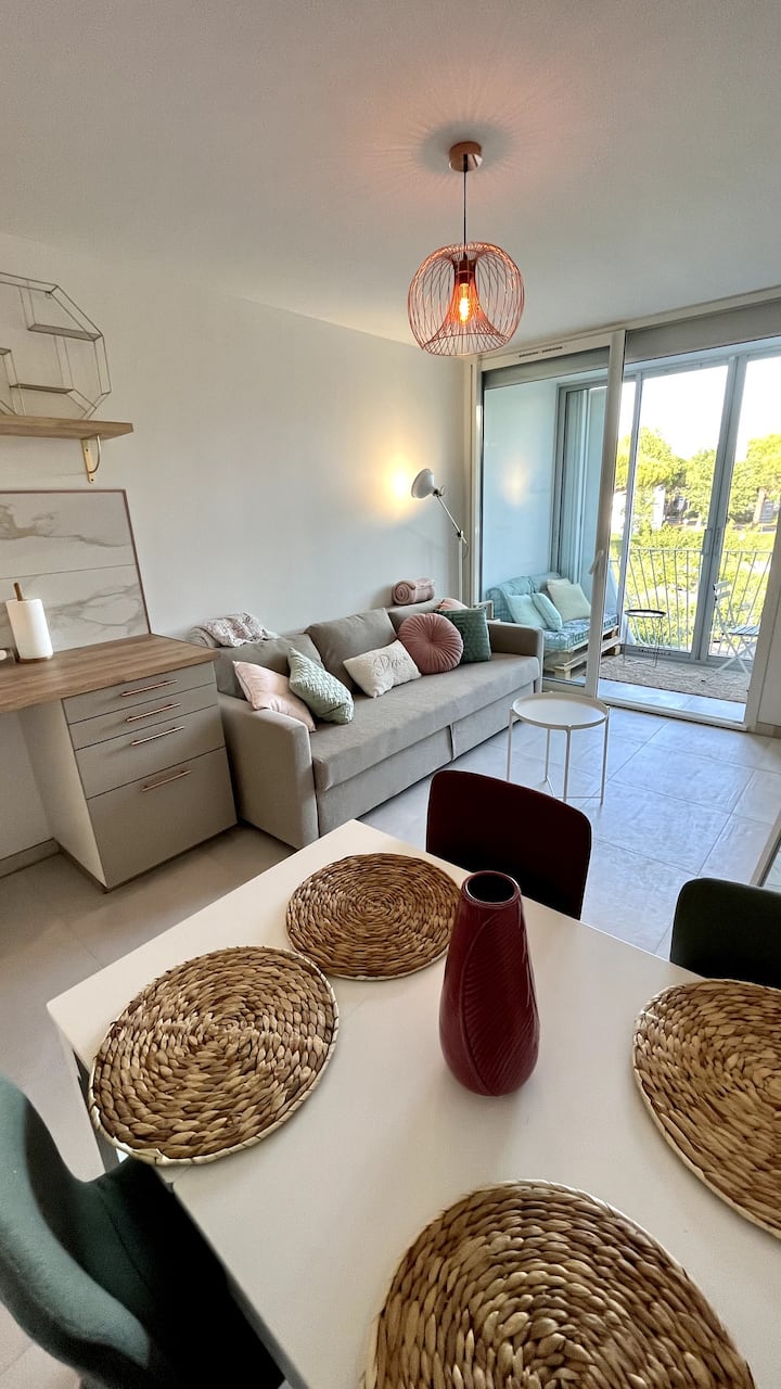 Sublime Studio Avec Loggia - Proche Plages - La Grande-Motte