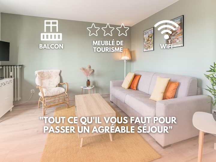 Le Nicollet - Centre Proche Vieille-ville + Balcon - Ibis Annecy - Cran-Gevrier