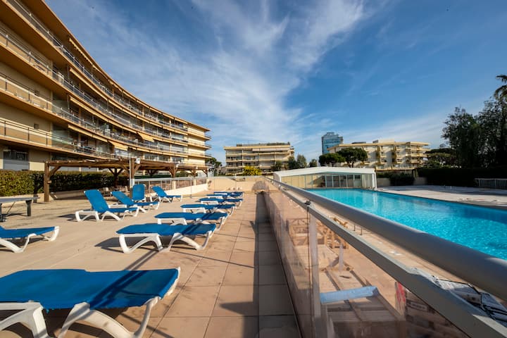 T2/3, Piscine, Garage à 100m Mer - Saint-Laurent-du-Var