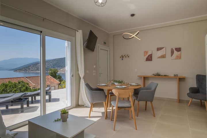 Maritina's Apartment (Α2) Amazing Sea View! - Agia Effimia