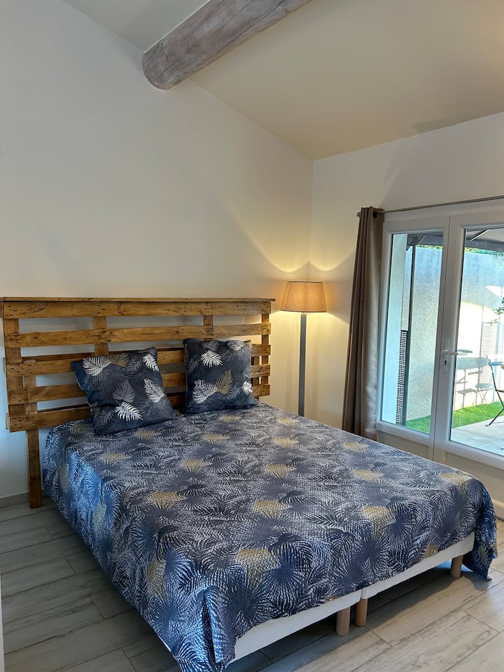 Studio Cosy Avec Jardin Clim & Charme Provençal - L'Isle-sur-la-Sorgue