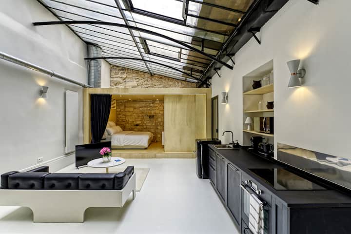 Spacieux Design Au Pied Du Jardin Du Luxembourg - Paris