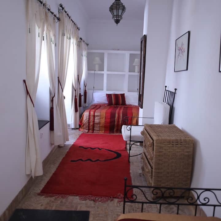 10 Pax Riad Maison Bounouar Hammam Piscine - Marrakech