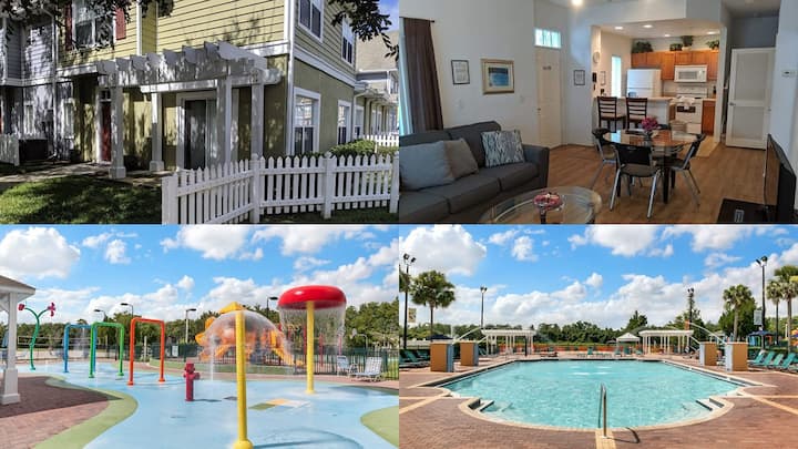 4 Bedroom 3 Bathroom Villas At Seven Dwarfs 10-102 - Kissimmee, FL