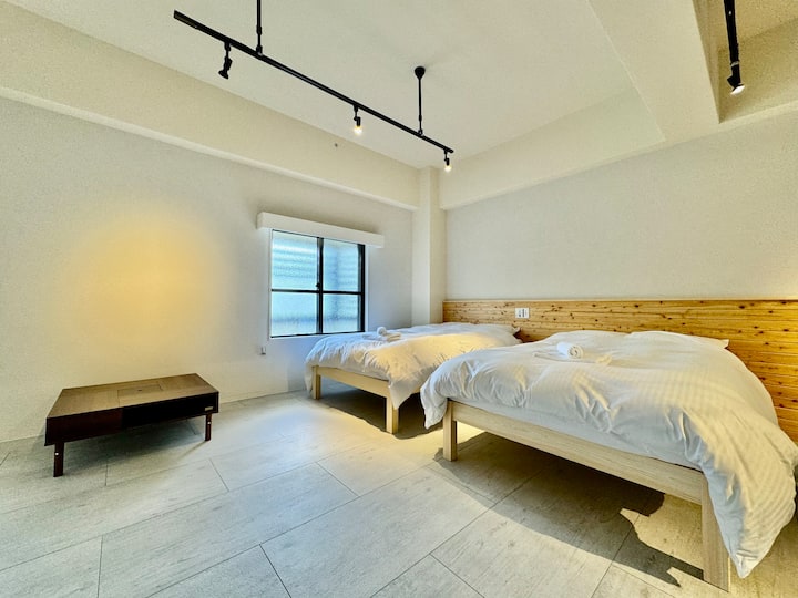 【Deluxetwin 31㎡】in Central Ishigaki Up To 4 Guests - Ishigaki