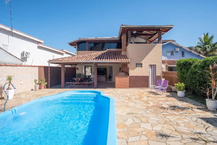 Paraíso Do Alexandre Para 15 Hóspedes - Caraguatatuba