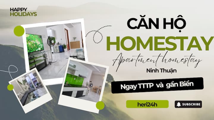 Heri24h- Apartment Homestay Phan Rang (1-4 Person) - Phước Dân