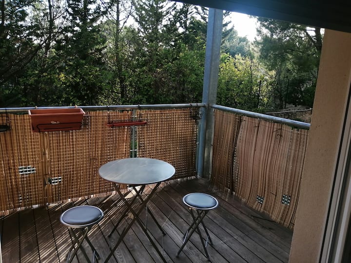 Magnifique T2 Au Calme 4 Pers+balcon+parking - Allauch