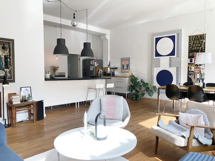 Cool And Cozy 130 Sqm Apartment - Copenhaguen