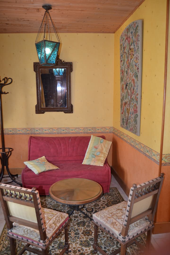 Passiflore, Chambre à Commarin - Chateauneuf