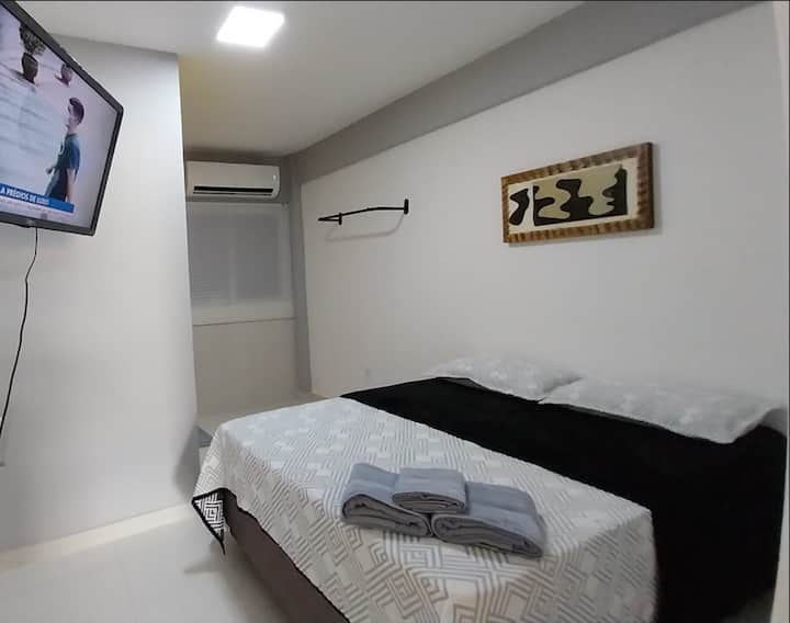 Apt 104,ar Cond., Garagem, 5min Praia - Vila Velha