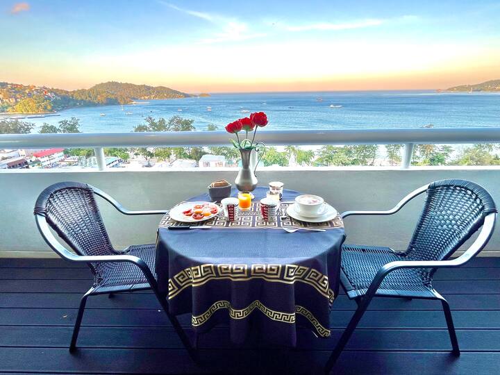 Seaview & Jacuzzi, 80m From Beach And Party. - 芭東區