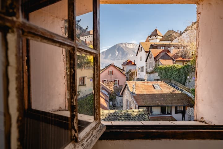 Le Chalet, Vieille Ville, Grand Calme, Vues à 360° - Annecy-le-Vieux