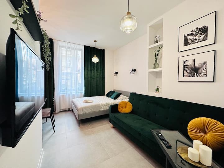 341b_kościuszki Charming & Cozy Green - Katowice
