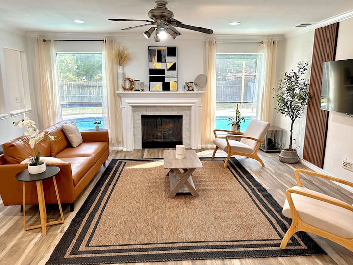 Mediterranean Style Cozy House - 7bed - 25mtoiah - Houston, TX