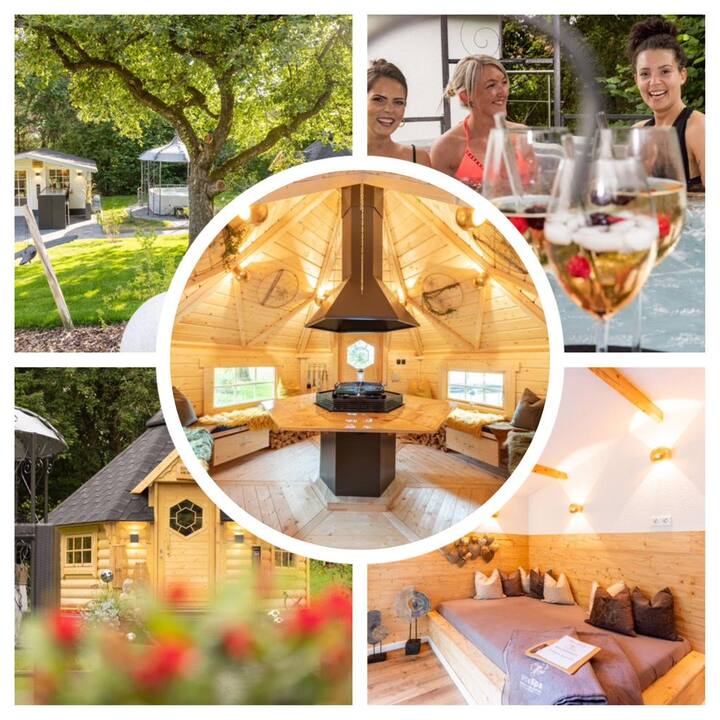 Chalet Vitaspa Whirlpool Und Sauna Privatspa - Pegnitz
