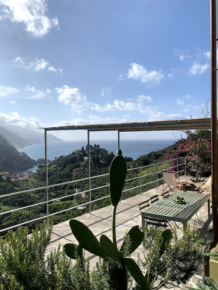 La Gioiosa: Maison Avec Vue Et Terrasses - Monterosso al Mare