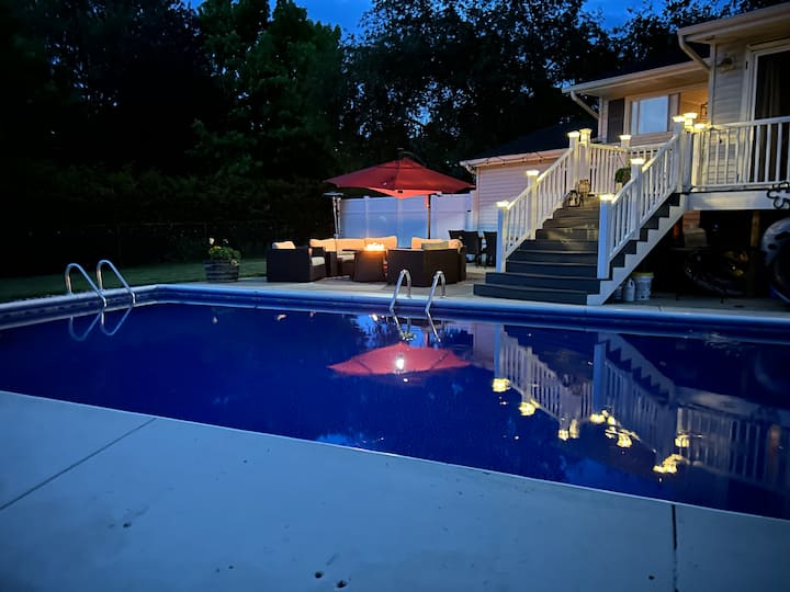Home In Lake Geneva 
 Town With In Ground Pool - Lake Geneva, WI
