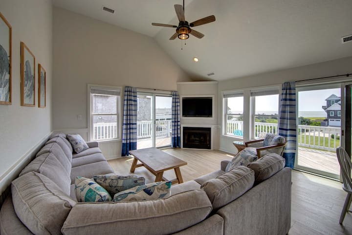 Hotter Otter: Pool, Hot Tub, Sound Views, 6br - Outer Banks, NC