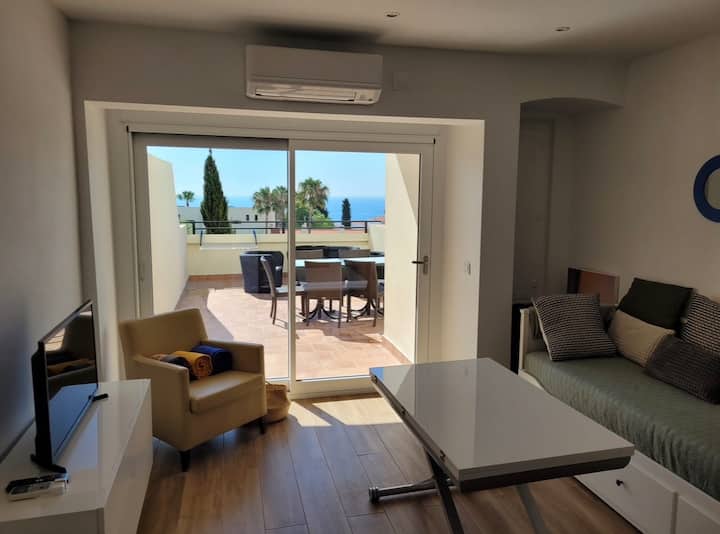 Charmant Appartement Terrasse Avec Vue Mer - Albufeira